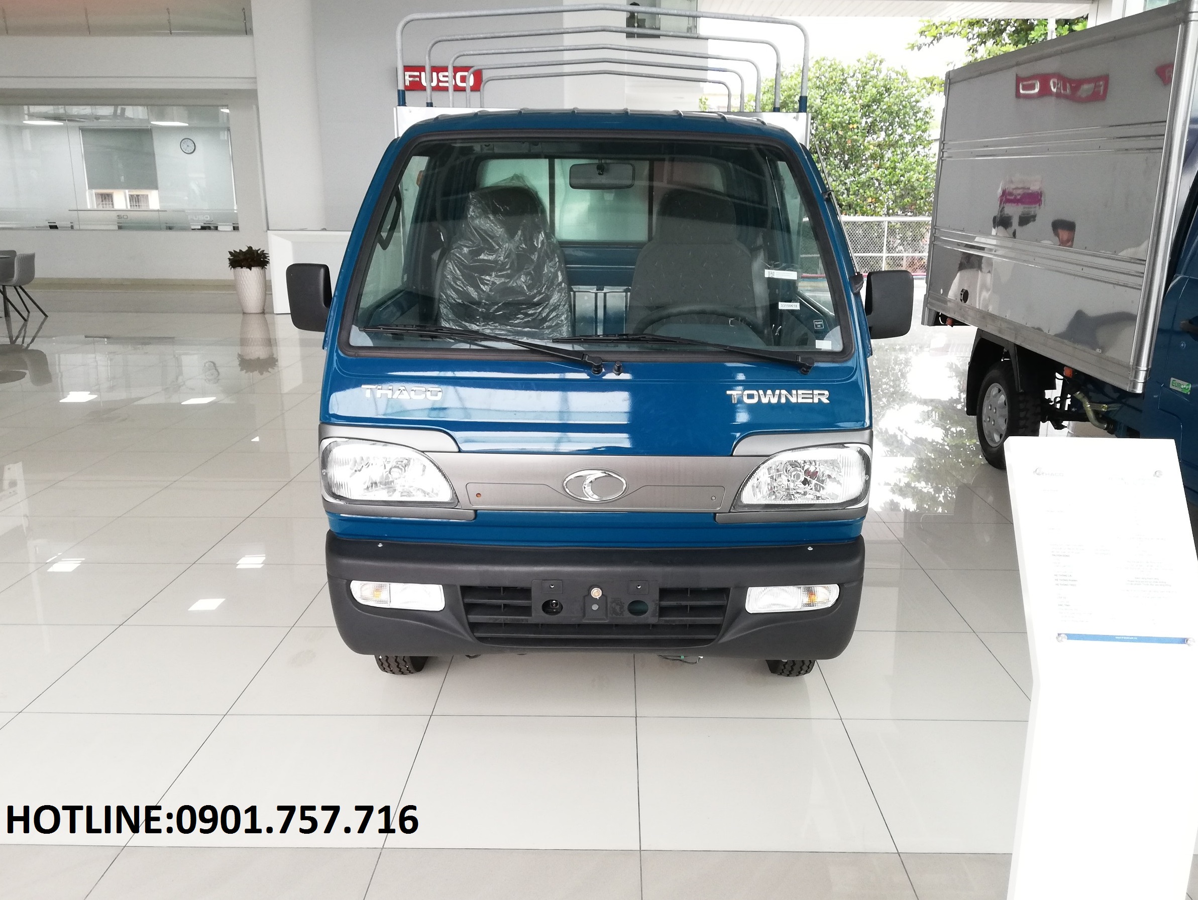 Xe tải Thaco Towner 800 - xe tải Thaco 800 - Towner800 mui bạt