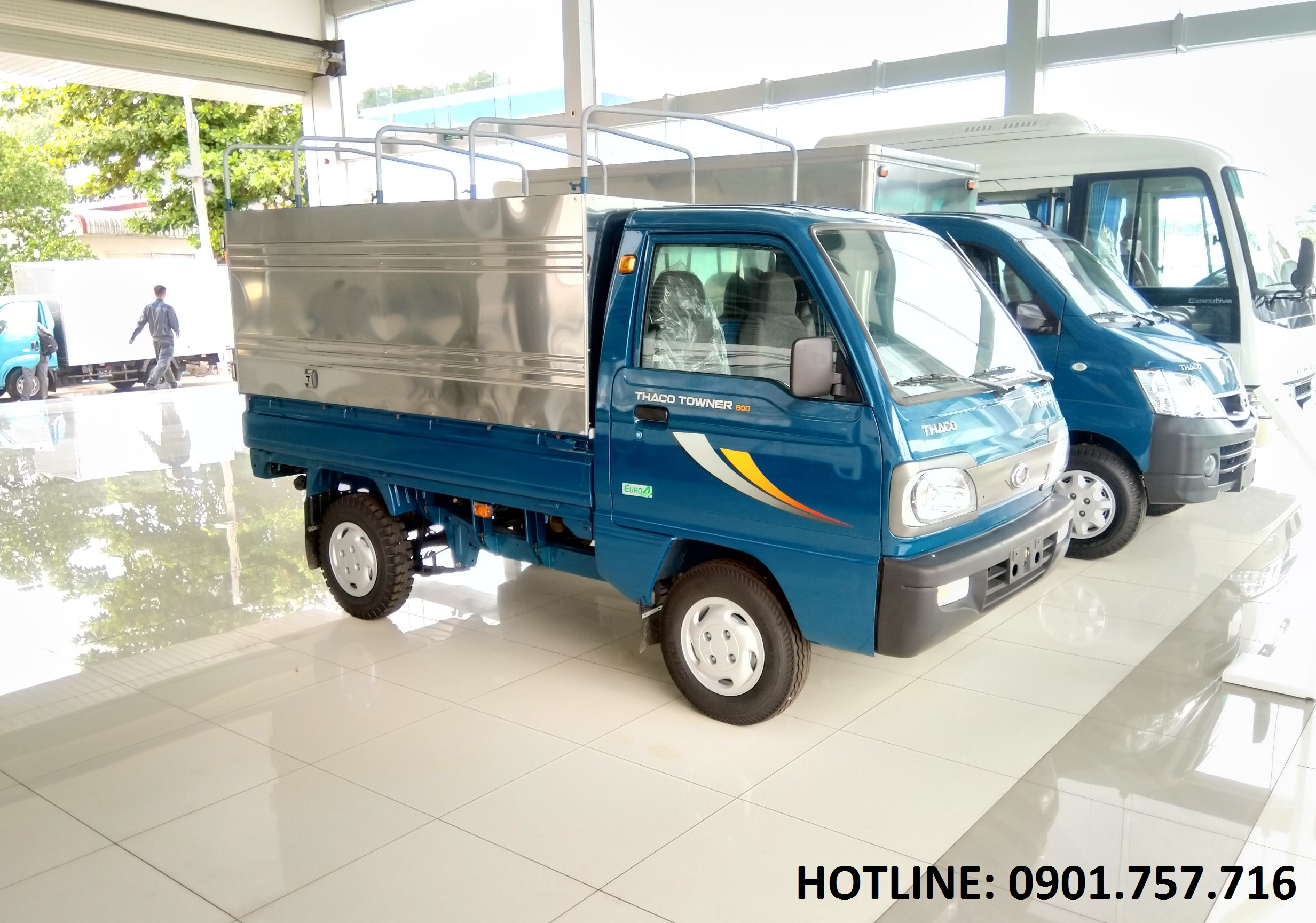 Xe tải Thaco Towner 800 - xe tải Thaco 800 - Towner800 mui bạt