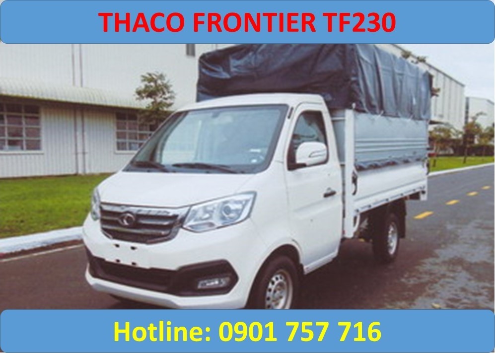 Xe tải thaco 920Kg - Thaco TF230 Thùng 2m8 - CN Mitsubishi