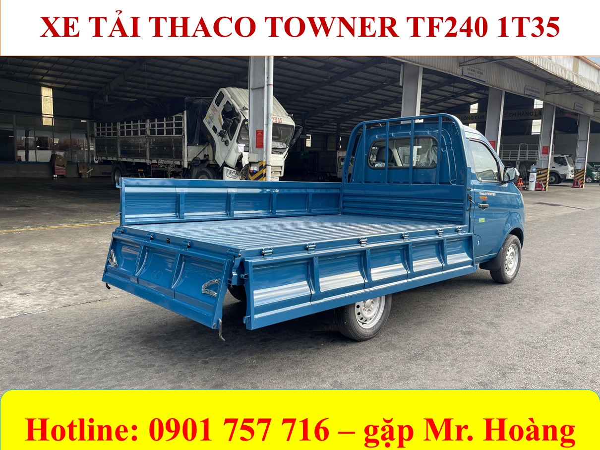 THACO 1T35 THÙNG LỬNG - THÙNG DÀI 3m25 - TF240 T1-2.8